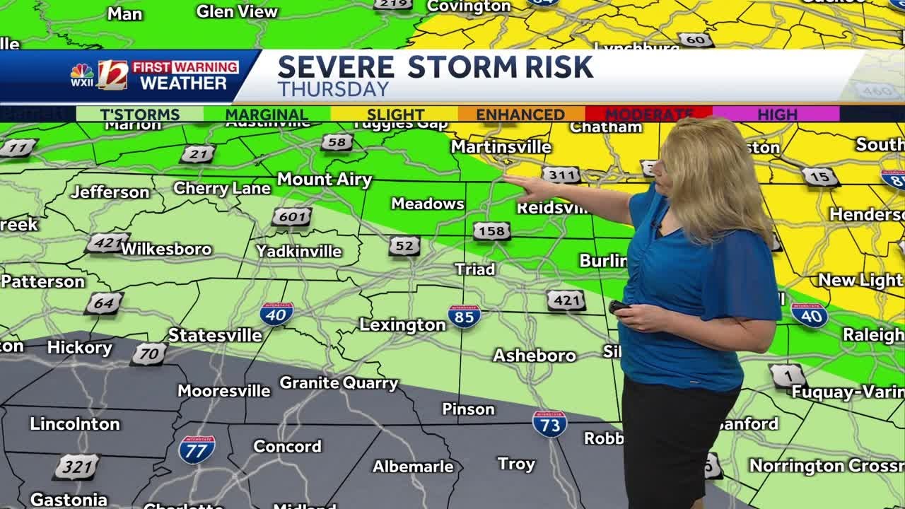 More sunshine, heat dangers Friday in North Carolina, May 15 Update ...