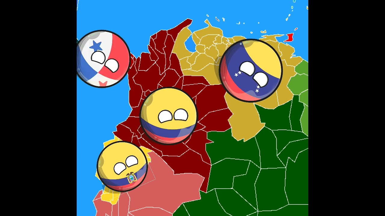 countryballs la gran colombia - YouTube