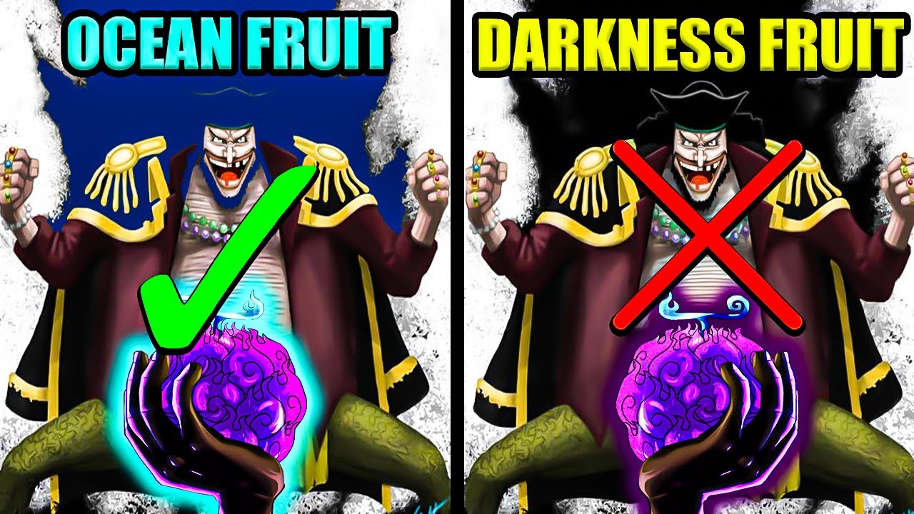 Oda Tricked Us Blackbeard's Yami Yami No Mi Is NOT A Darkness Fruit It ...