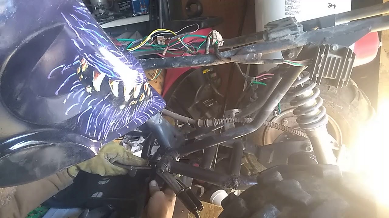 Tao Tao 110 ATV - Chinese ATV - frame and body part 1 - YouTube