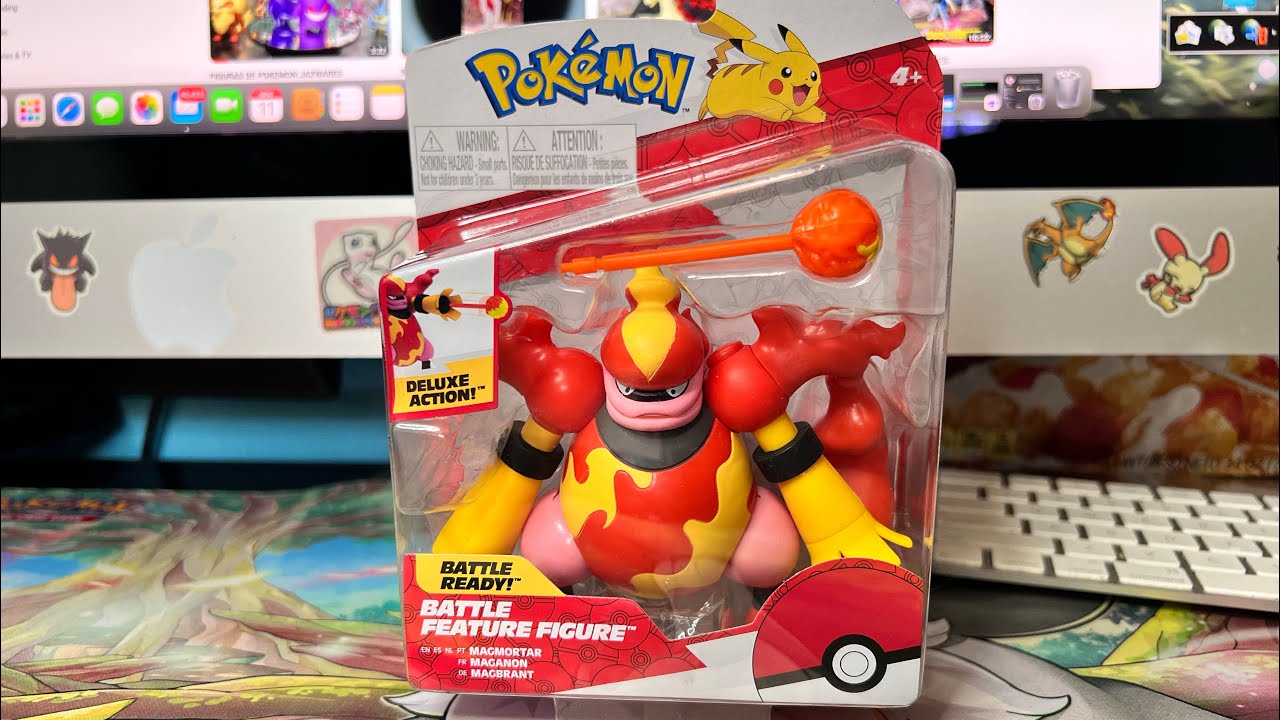Nueva figura de pokemon MAGMORTAR #jazwares 🔥🔥🔥🔥 - YouTube