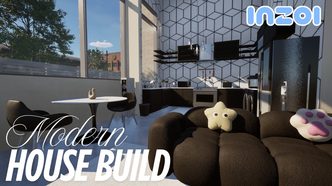 INZOI: Modern Style Home [ 1 Bed + 1 Bath ] - YouTube