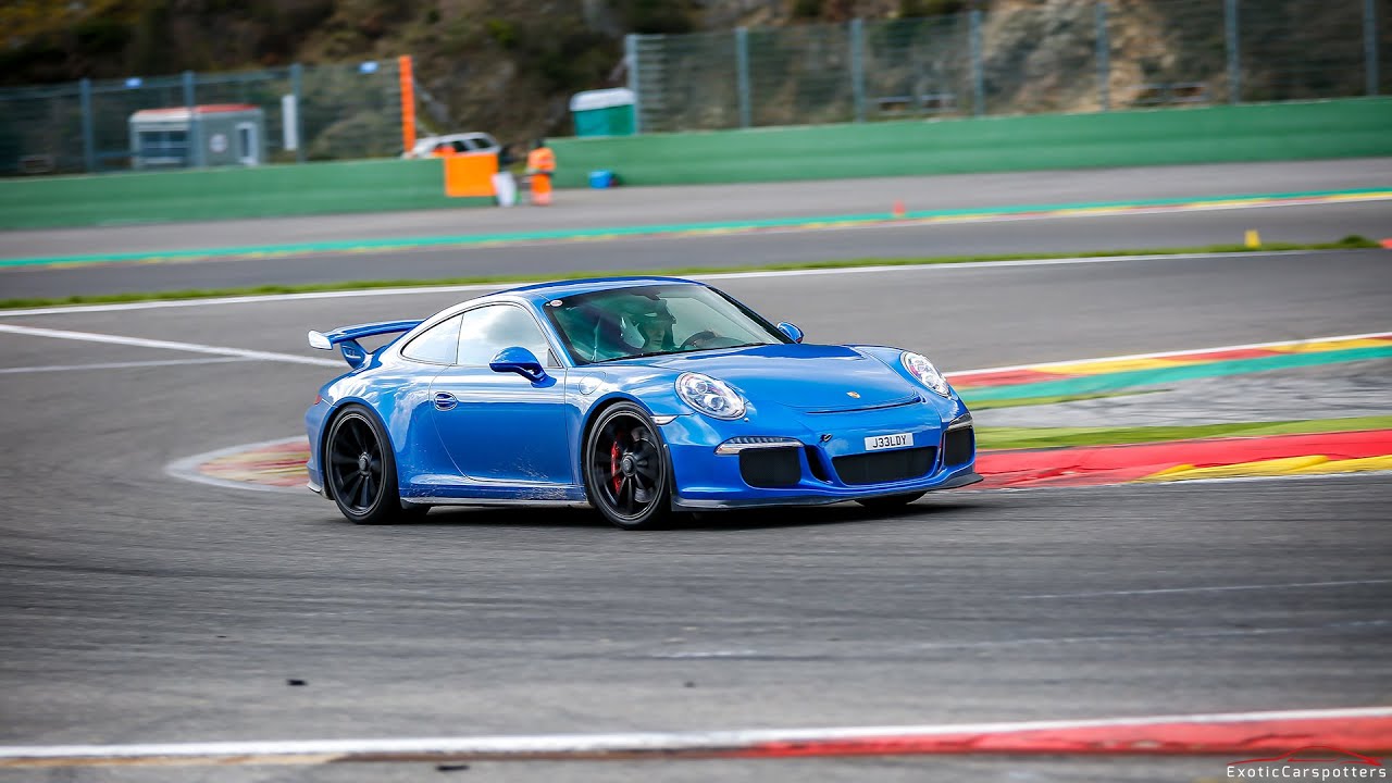 Porsche 991 GT3 racing on Track ! Onboard, Accelerations & Downshifts ...