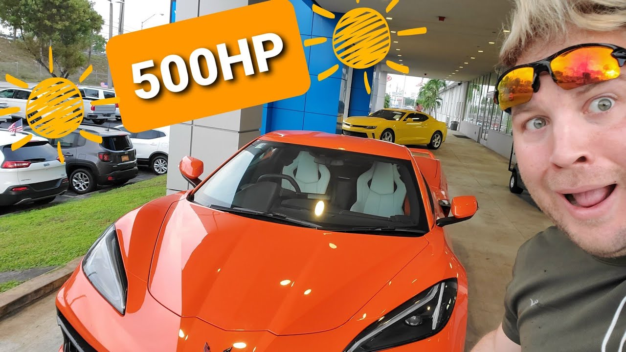 2020 SEBRING ORANGE C8 CORVETTE CLOSE UP - YouTube