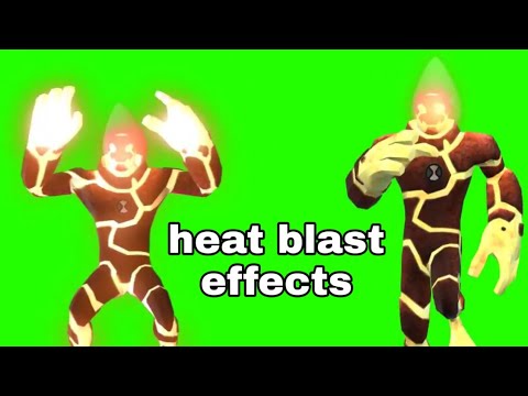 Ben 10 alien green screen videos animation_mega_pack_of_heatblast ...