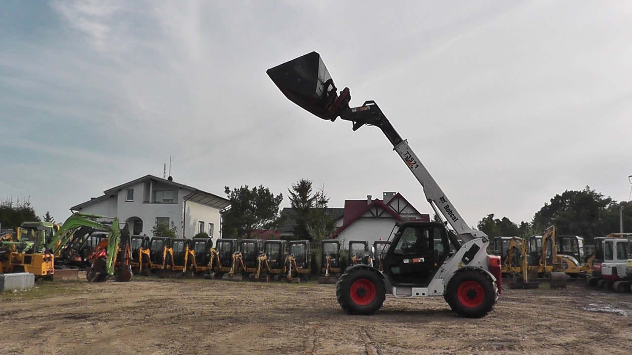 BOBCAT T3571 ŁADOWARKA TELESKOPOWA 2011Y WWW.KMRENT.PL KM MASZYNY ...