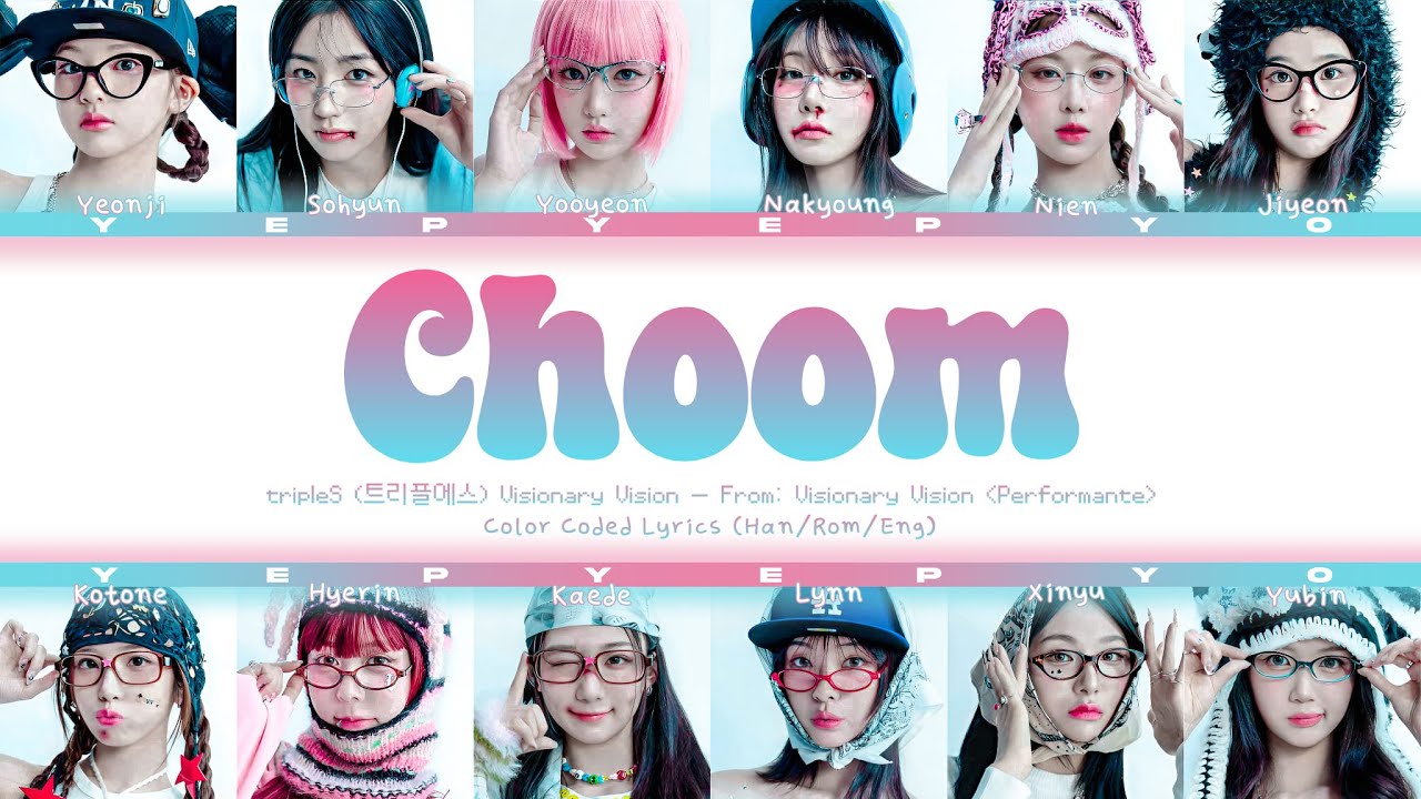 [100% CORRECT] TripleS VV (트리플에스) - Choom | Color Coded Lyrics (Han/Rom ...