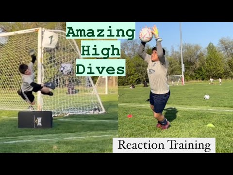 Goalkeeper Training: Amazing High Dives & Reaction Training | FC-1 ...