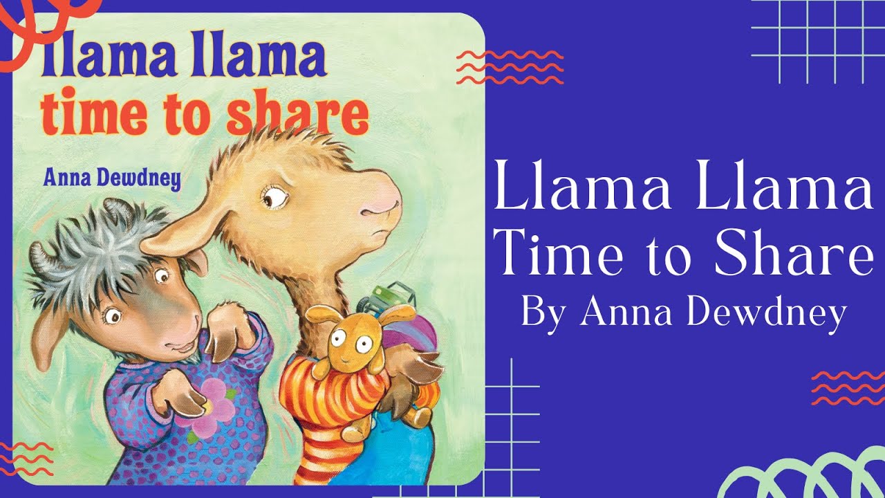 🧸 Llama Llama Time To Share 🧸 Stories for Kids Read Aloud [ READ ALONG ...