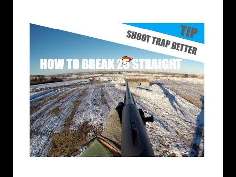 Shooting Tips: How to Break 25 straight on American Trap - YouTube