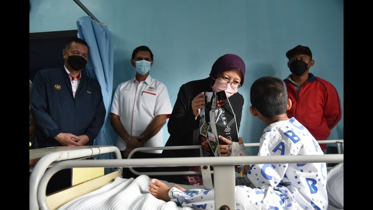 Lawatan Kerja Rasmi dan Sidang Media Menteri Kesihatan di Hospital ...