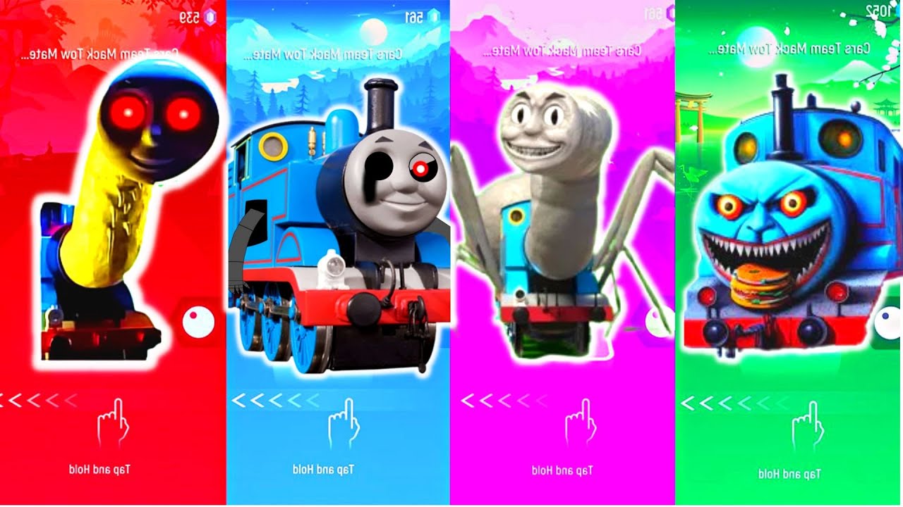 Scary Thomas the Train vs Evil Thomas Train vs Spider Thomas vs The ...