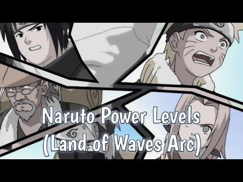 Naruto Power Levels: Land of Waves Arc - YouTube