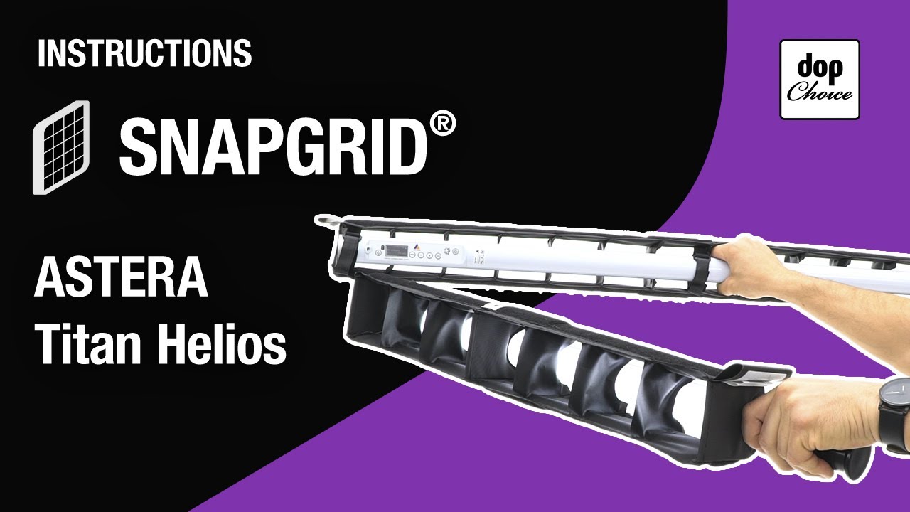 How to Mount the SNAPGRID® 4x1 onto ASTERA Titan or Helios Tube - YouTube