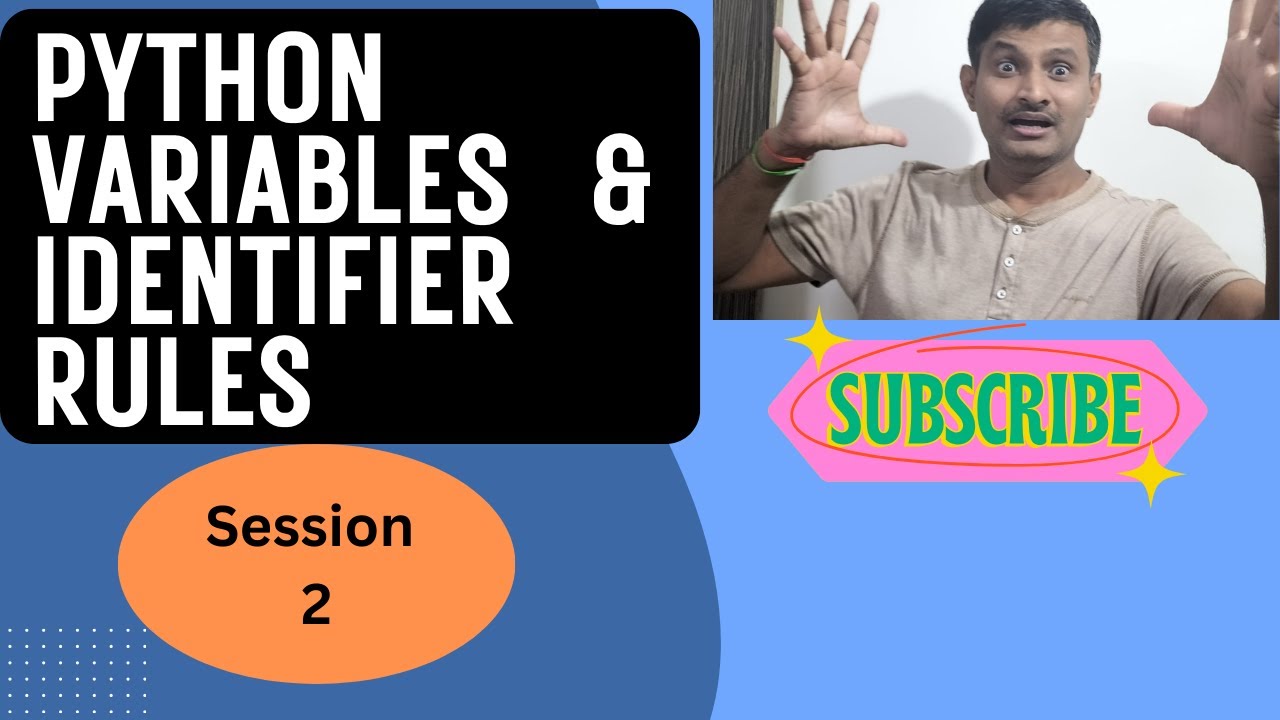 Python Variables Explained | Identifier Rules, Types & Printing Examples - YouTube