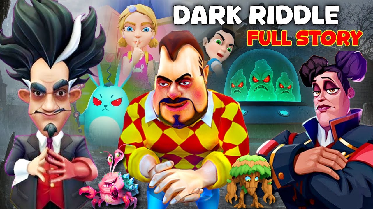 DARK RIDDLE GAME FULL STORY/MR HUMBLE - YouTube