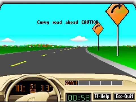 Ford Simulator 5.0 (DOS) - YouTube