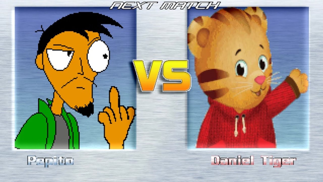M.U.G.E.N BATTLES | Pepito vs Daniel Tiger - YouTube