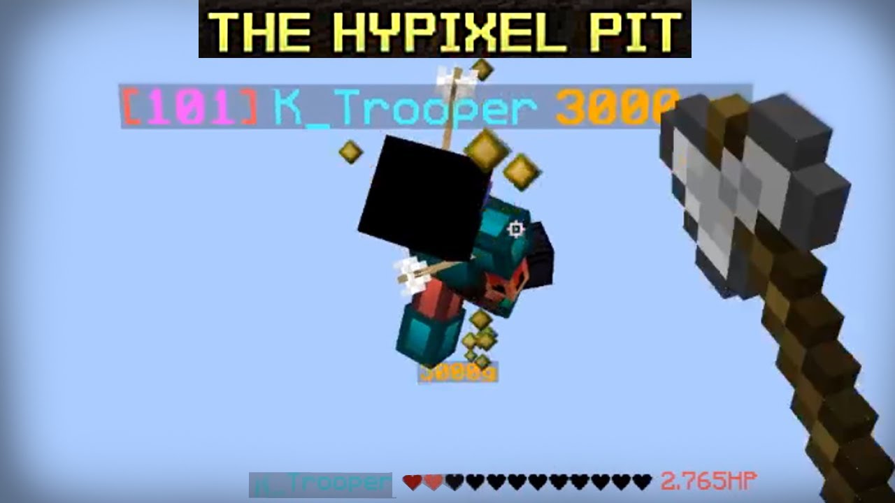 Void Fight! - Hypixel Pit PVP - YouTube