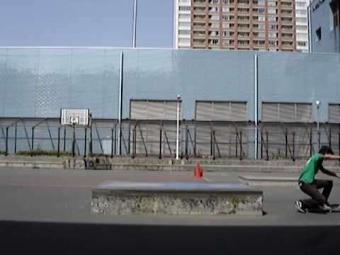 Backside 180 Fakie Manual 180 Out - YouTube