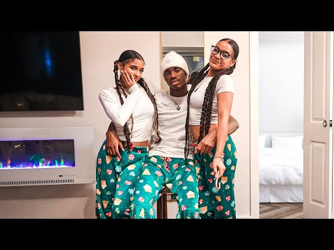 THESE 2 TWINS CAME BACK FOR A SLEEPOVER…