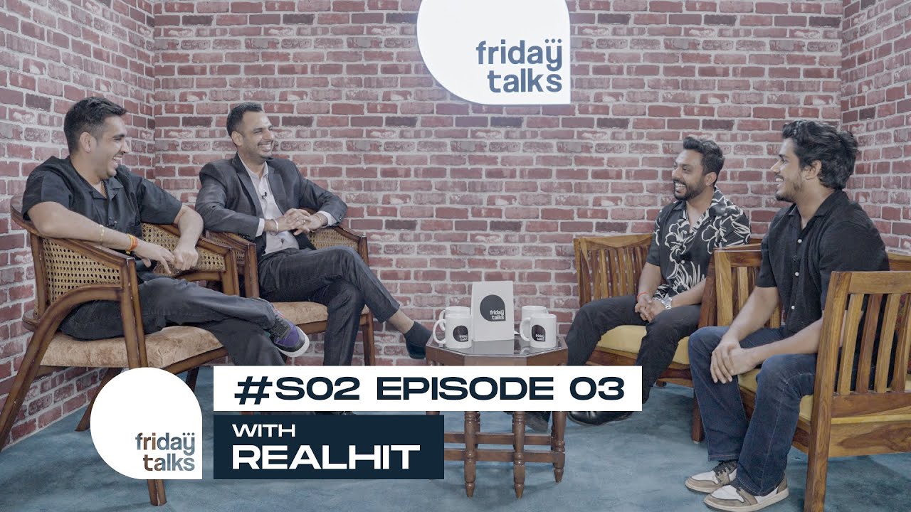 Friday Talks With @RealHitVideos | Shubham Gandhi, Piyush Gurjar & Deepak Chauhan | Nikhil ...