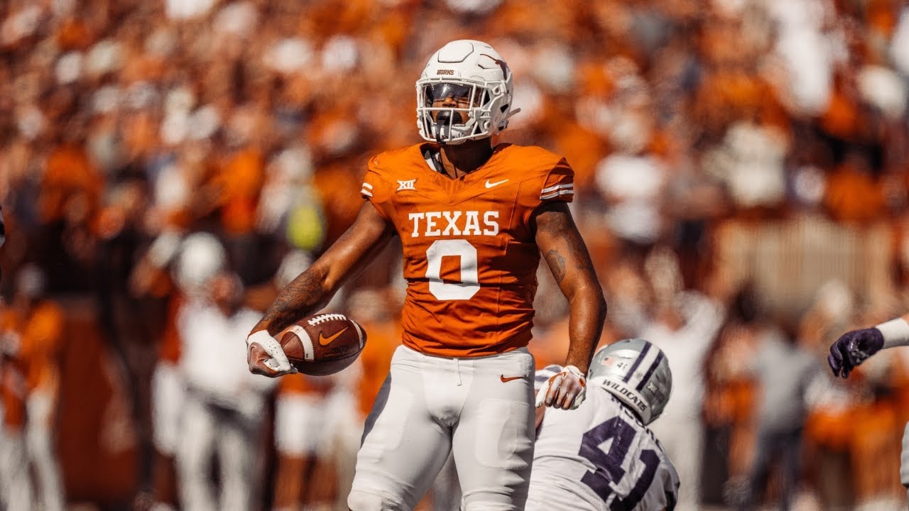 Ja'Tavion Sanders || Texas Longhorns Tight End || 2023 Junior ...