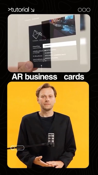Build your own AR business card. 📍Link: ar-code.com - YouTube