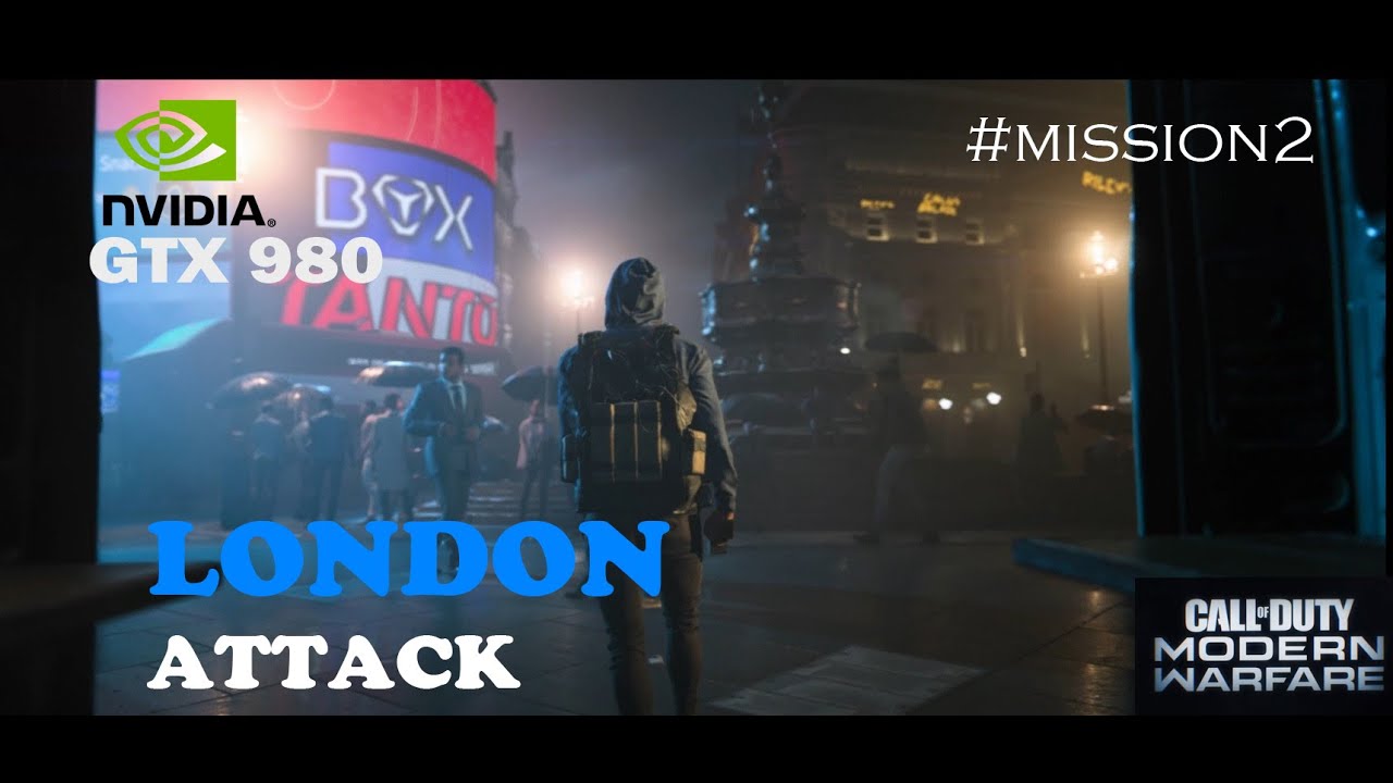 Call Of Duty Modern Warfare 2019 London Attack Gameplay 60fps - YouTube