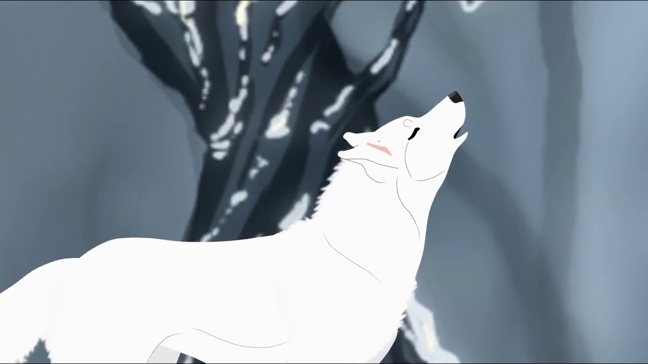 Howling Siberian Husky (short animation) - YouTube