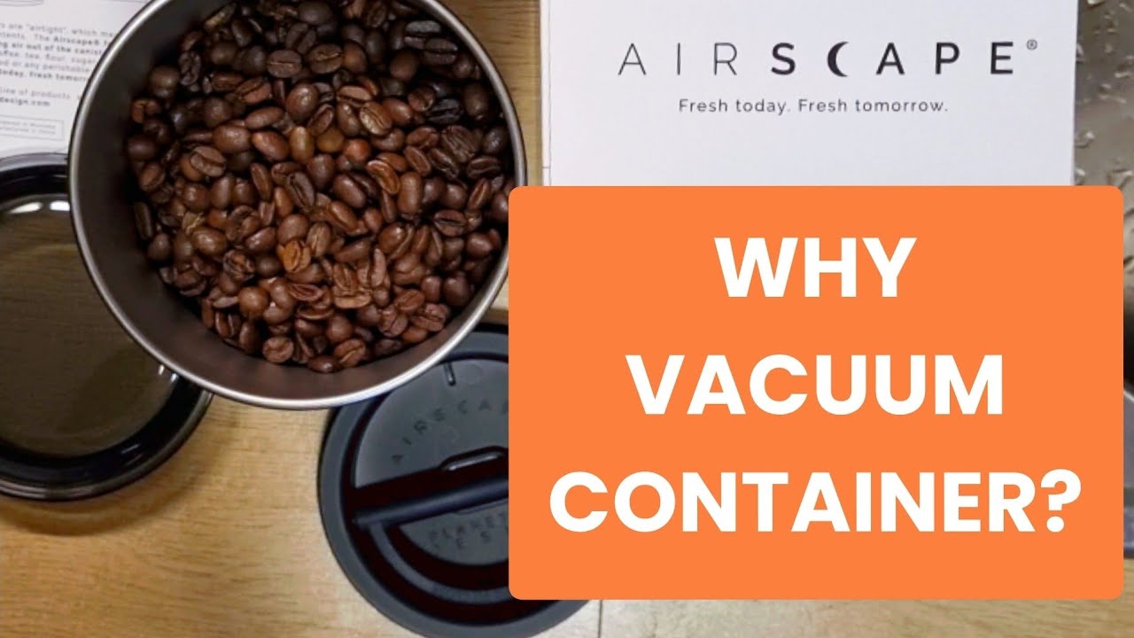 UNBOXING: Airscape Coffee Canister | Why We Need to Store Coffee Beans ...