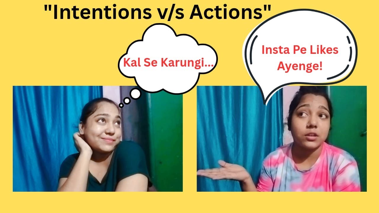 Intentions vs Actions | Funny Skit with a Powerful Message - YouTube