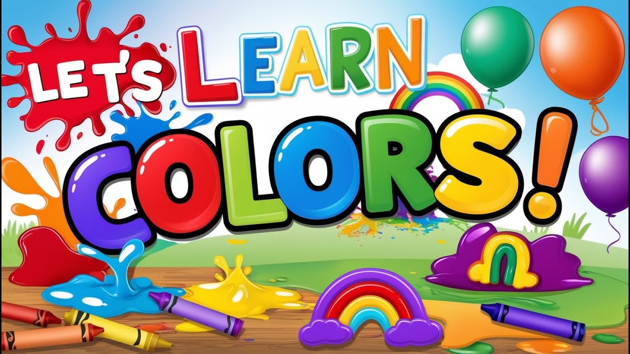 Let’s Learn Colors! - YouTube