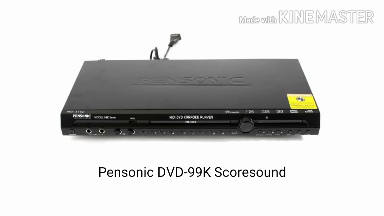 Pensonic DVD-99K Scoresound - YouTube