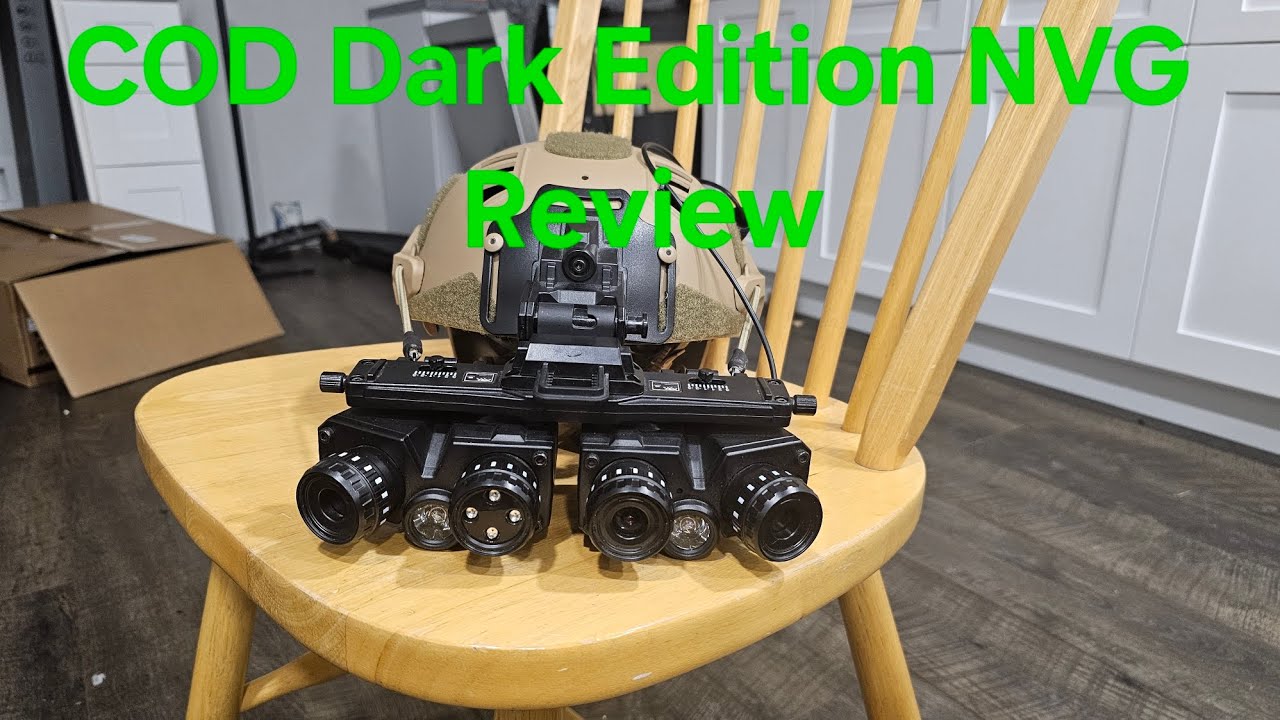 COD Dark Edition NVG Review for airsofters! - YouTube