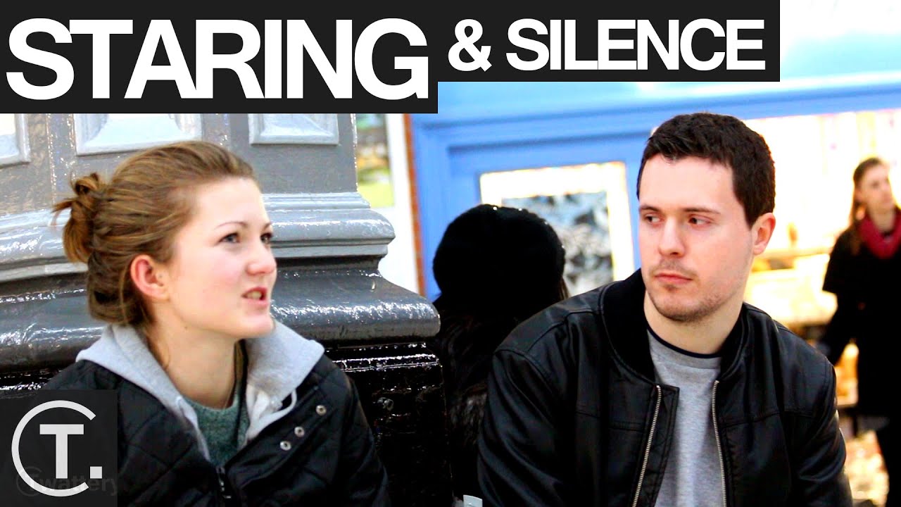 Staring At People With Awkward Silence - YouTube