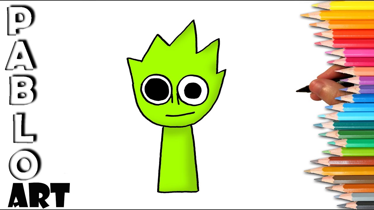 How to draw Owackx from Incredibox Sprunki | Learn to Draw step by step ...