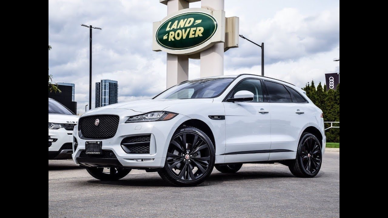 2017 Jaguar F-Pace R-Sport, Black Pack, 22's - YouTube