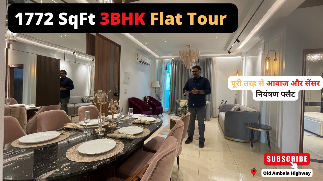 196 Sq Yard Full 3 BHK Flat For Sale SBI Approved Flat Fully Voice ...