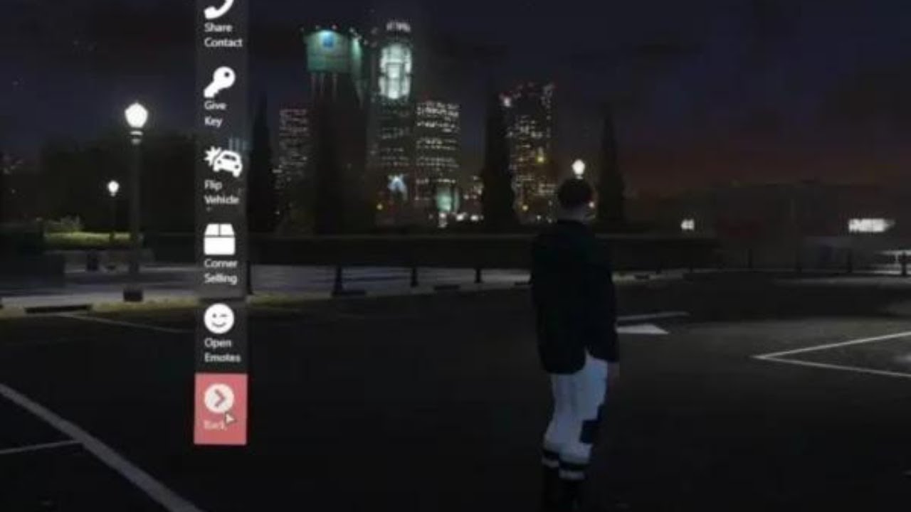 Fivem Radial Menu System V3 - FiveM Scripts QBcore - YouTube