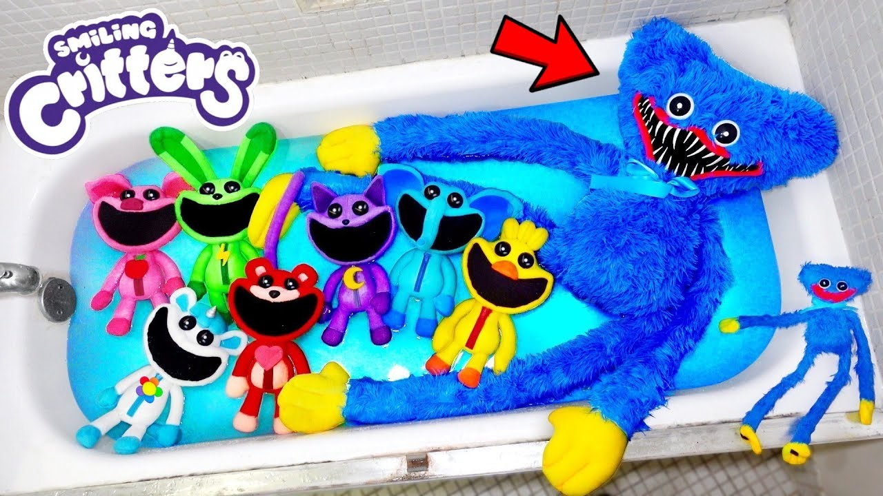 Poppy Playtime 3 - Smiling Critters (Bath Party) - YouTube