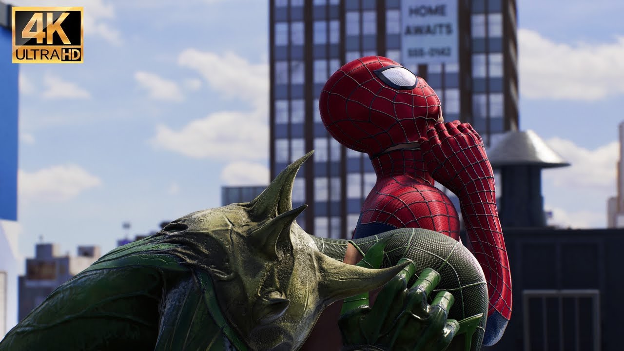 TASM 2 & The Lizard Suit Vs Sandman (NG+) - Marvel’s Spider-Man 2 PS5 ...