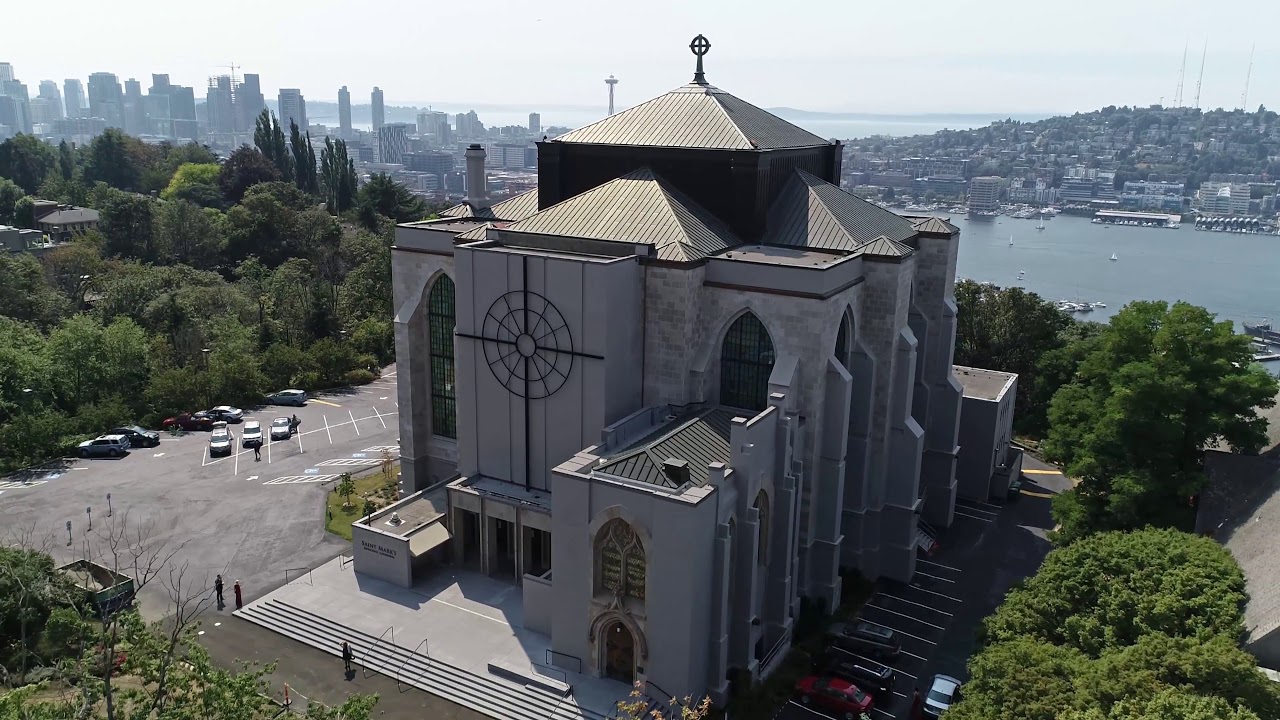 Drone Footage of Saint Mark's Cathedral 2018 | Saint Mark's, Seattle ...