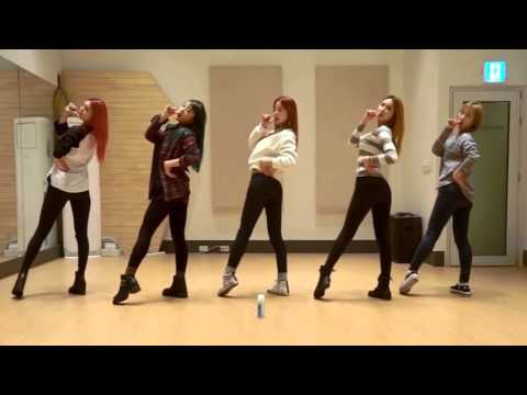 EXID 'Hot Pink' mirrored Dance Practice HD