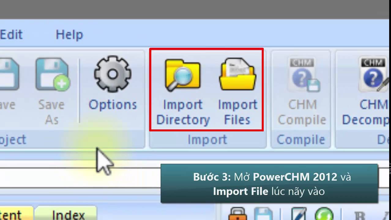 3 phút tạo file help đơn giản với PowerCHM 2012 - YouTube