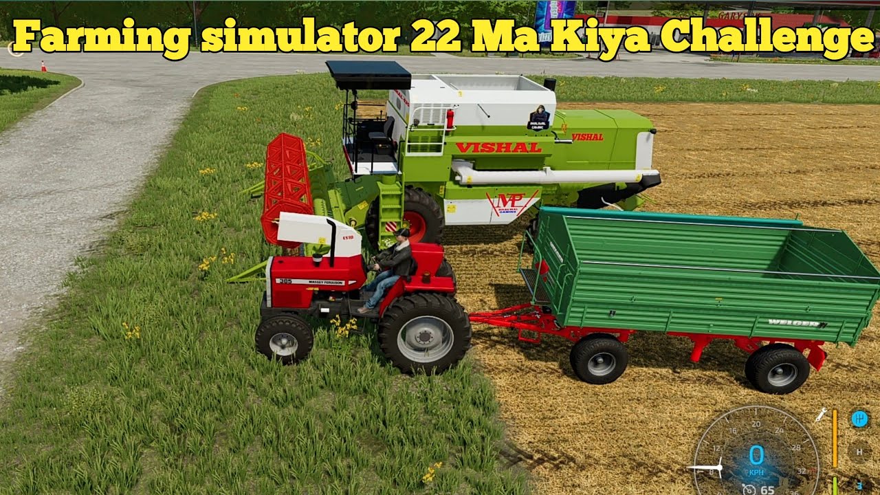 Farming simulator 22 Ma Kiya Amir banne ka challenge M M Gaming ...