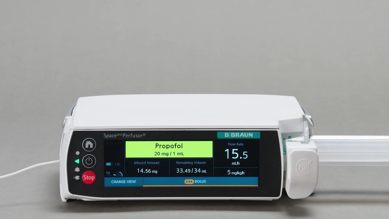 Spaceplus Change Infusion parameter during infusion - YouTube