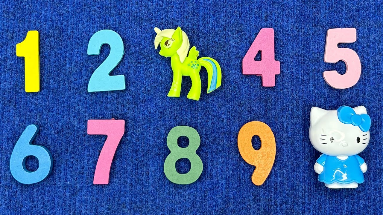 123 Numbers for Kids | Counting 1 to 10 | Learn Numbers and Colors | Preschool Learning | 815 ...