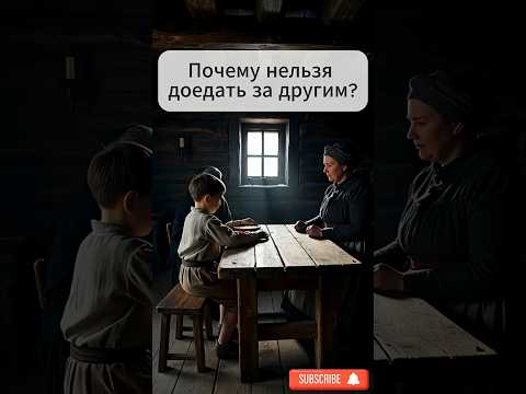 Главный запрет славян за столом