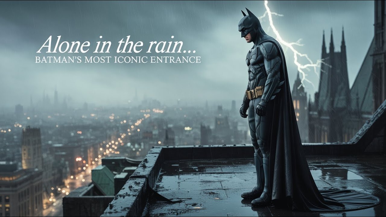 BATMAN’S MOST ICONIC ENTRANCE in Gaming History – Arkham Knight Rain Scene 🔥🦇 - YouTube